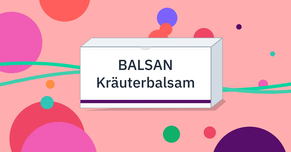 Symbolbild: Packung mit der Aufschrift BALSAN Kräuterbalsam (PZN 00243180) – Verfügbarkeit und Bezug in Apotheken in Frankfurt am Main