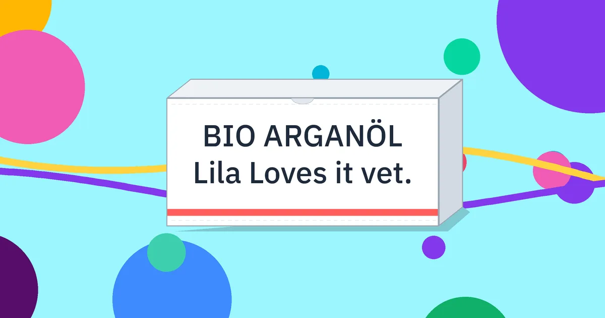 Symbolbild: Packung mit der Aufschrift BIO ARGANÖL Lila Loves it vet. (PZN 14330497) – Verfügbarkeit und Bezug in Apotheken in Frankfurt am Main