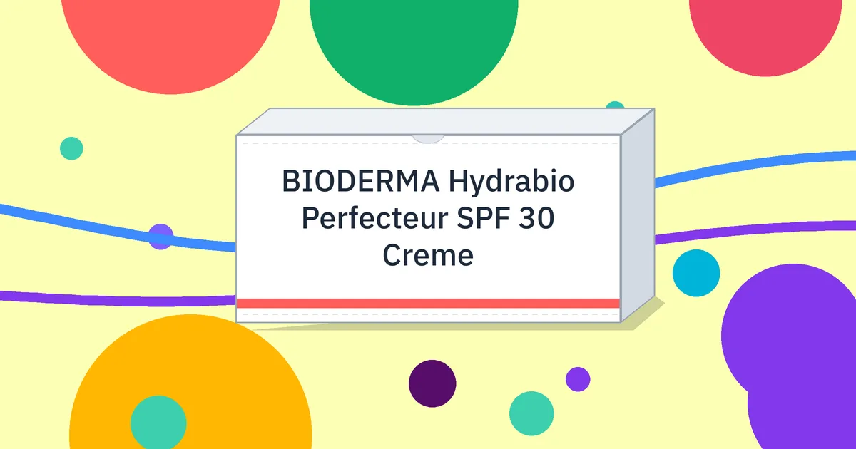 Symbolbild: Packung mit der Aufschrift BIODERMA Hydrabio Perfecteur SPF 30 Creme (PZN 11647822) – Verfügbarkeit und Bezug in Apotheken in Frankfurt am Main