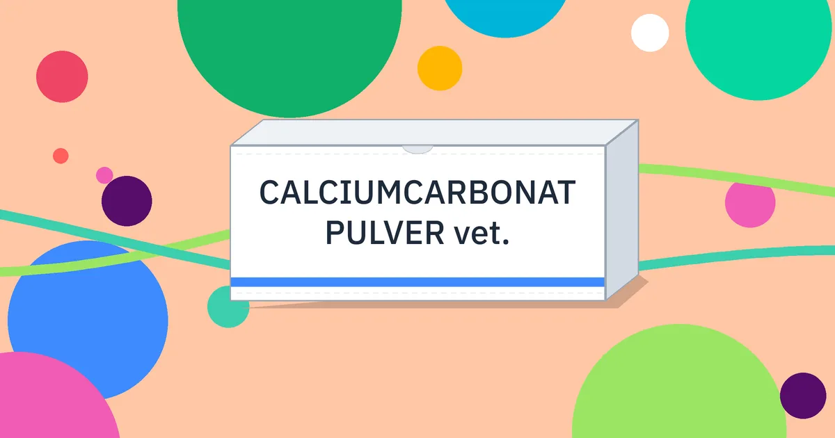 Symbolbild: Packung mit der Aufschrift CALCIUMCARBONAT PULVER vet. (PZN 03771117) – Verfügbarkeit und Bezug in Apotheken in Frankfurt am Main