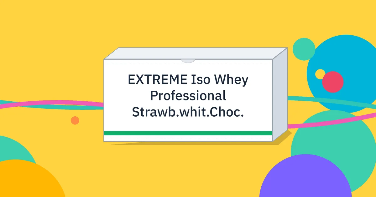 Symbolbild: Packung mit der Aufschrift EXTREME Iso Whey Professional Strawb.whit.Choc. (PZN 11344174) – Verfügbarkeit und Bezug in Apotheken in Frankfurt am Main