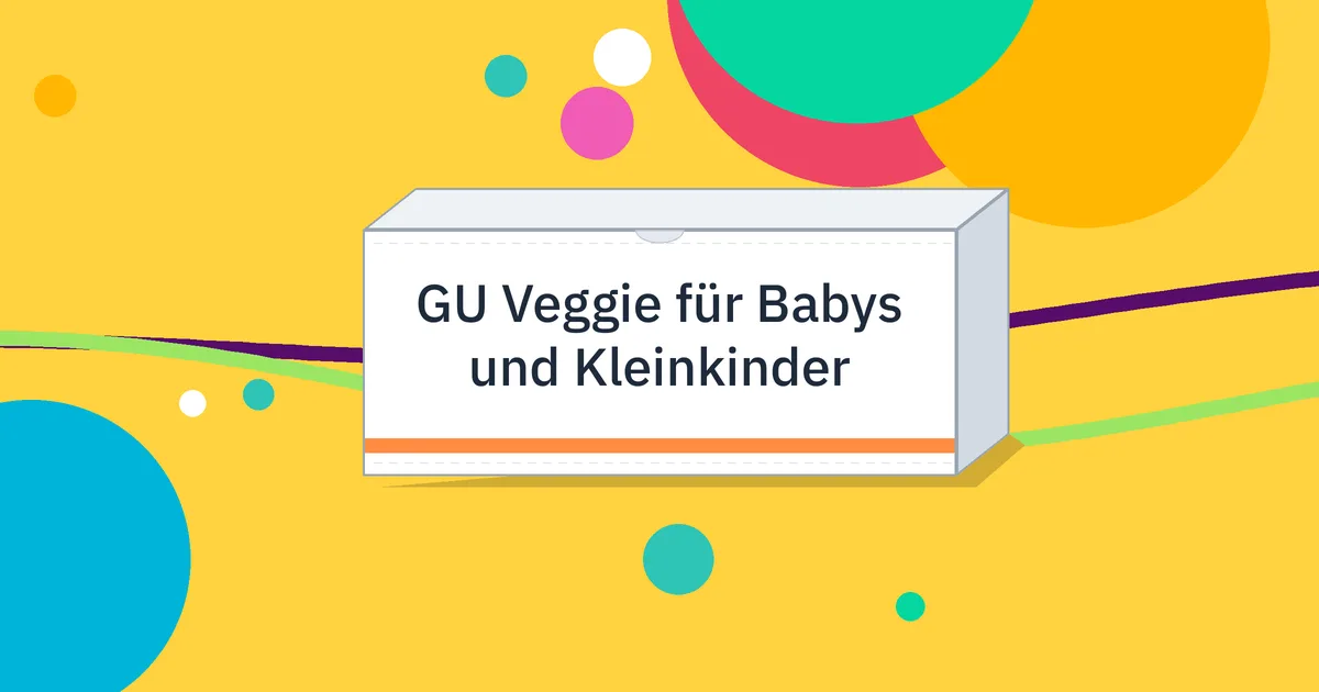 Symbolbild: Packung mit der Aufschrift GU Veggie für Babys und Kleinkinder (PZN 17963576) – Verfügbarkeit und Bezug in Apotheken in Frankfurt am Main