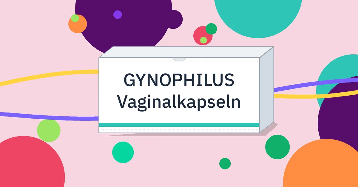 Symbolbild: Packung mit der Aufschrift GYNOPHILUS Vaginalkapseln (PZN 11586902) – Verfügbarkeit und Bezug in Apotheken in Frankfurt am Main