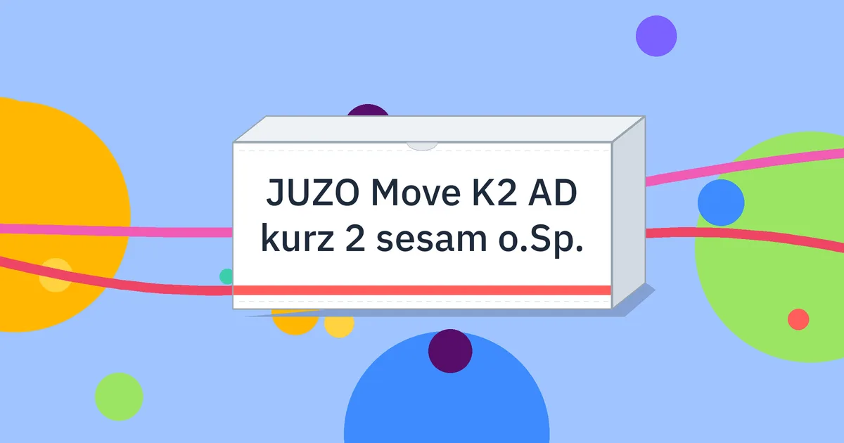 Symbolbild: Packung mit der Aufschrift JUZO Move K2 AD kurz 2 sesam o.Sp. (PZN 18509218) – Verfügbarkeit und Bezug in Apotheken in Frankfurt am Main