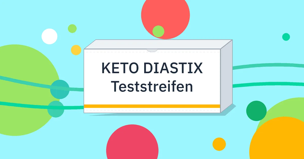 Symbolbild: Packung mit der Aufschrift KETO DIASTIX Teststreifen (PZN 01437785) – Verfügbarkeit und Bezug in Apotheken in Frankfurt am Main