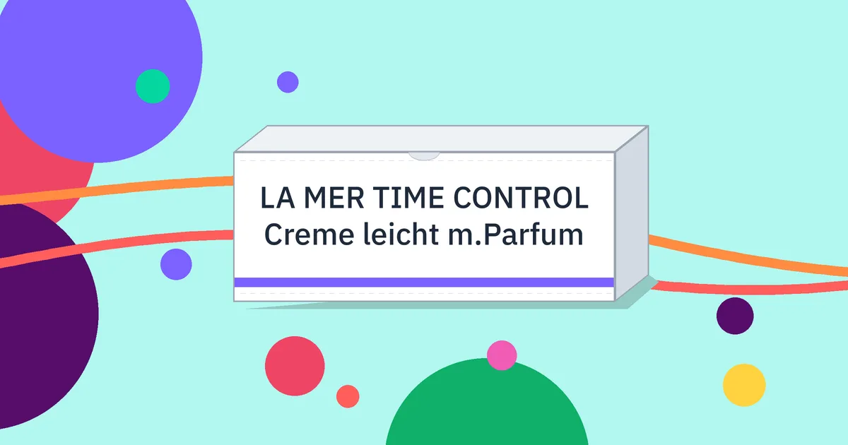 Symbolbild: Packung mit der Aufschrift LA MER TIME CONTROL Creme leicht m.Parfum (PZN 17200559) – Verfügbarkeit und Bezug in Apotheken in Frankfurt am Main