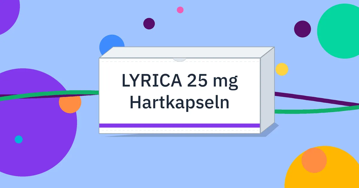 Symbolbild: Packung mit der Aufschrift LYRICA 25 mg Hartkapseln (PZN 13589135) – Verfügbarkeit und Bezug in Apotheken in Frankfurt am Main
