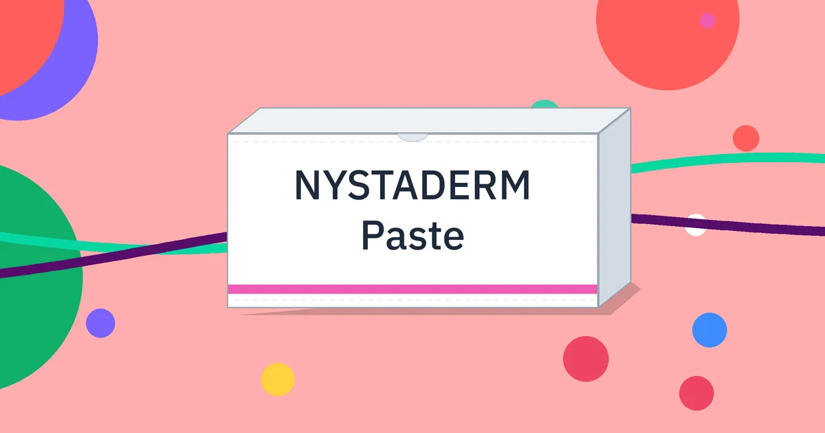Symbolbild: Packung mit der Aufschrift NYSTADERM Paste (PZN 03936630) – Verfügbarkeit und Bezug in Apotheken in Frankfurt am Main