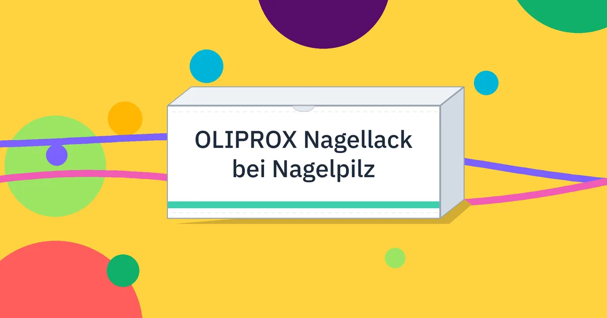 Symbolbild: Packung mit der Aufschrift OLIPROX Nagellack bei Nagelpilz (PZN 18760013) – Verfügbarkeit und Bezug in Apotheken in Frankfurt am Main