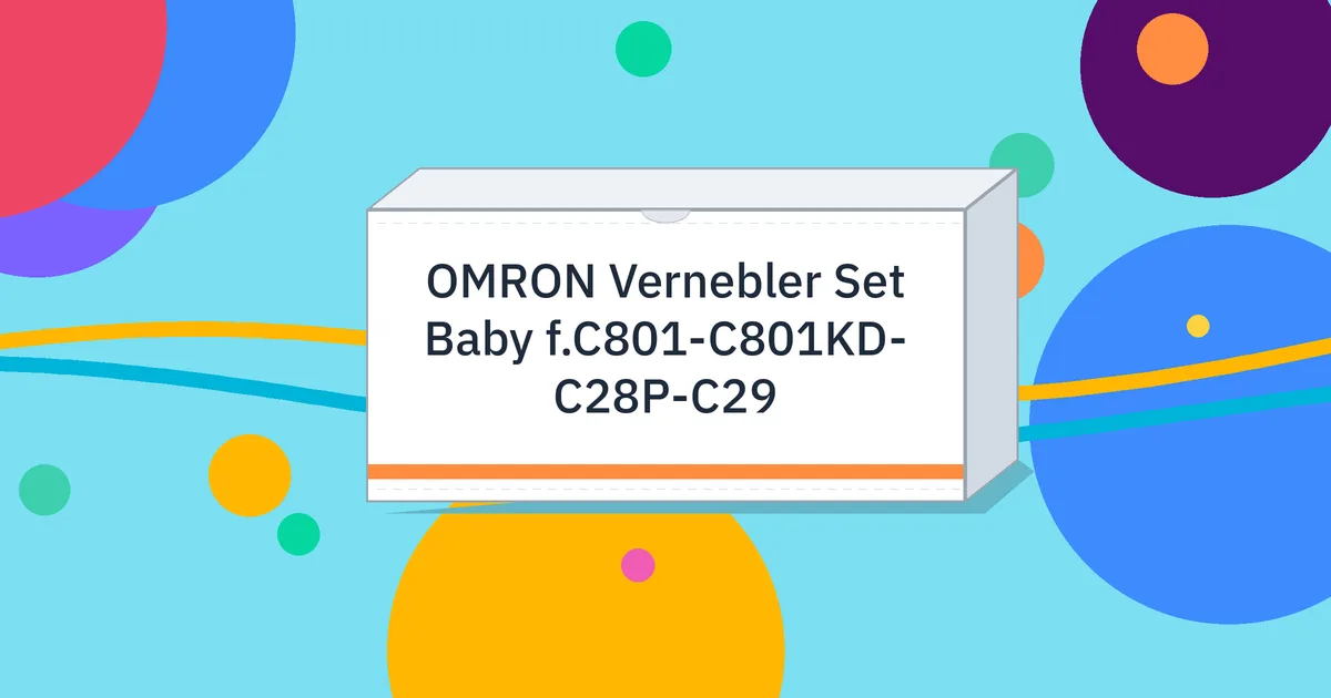 Symbolbild: Packung mit der Aufschrift OMRON Vernebler Set Baby f.C801-C801KD-C28P-C29 (PZN 00047645) – Verfügbarkeit und Bezug in Apotheken in Frankfurt am Main
