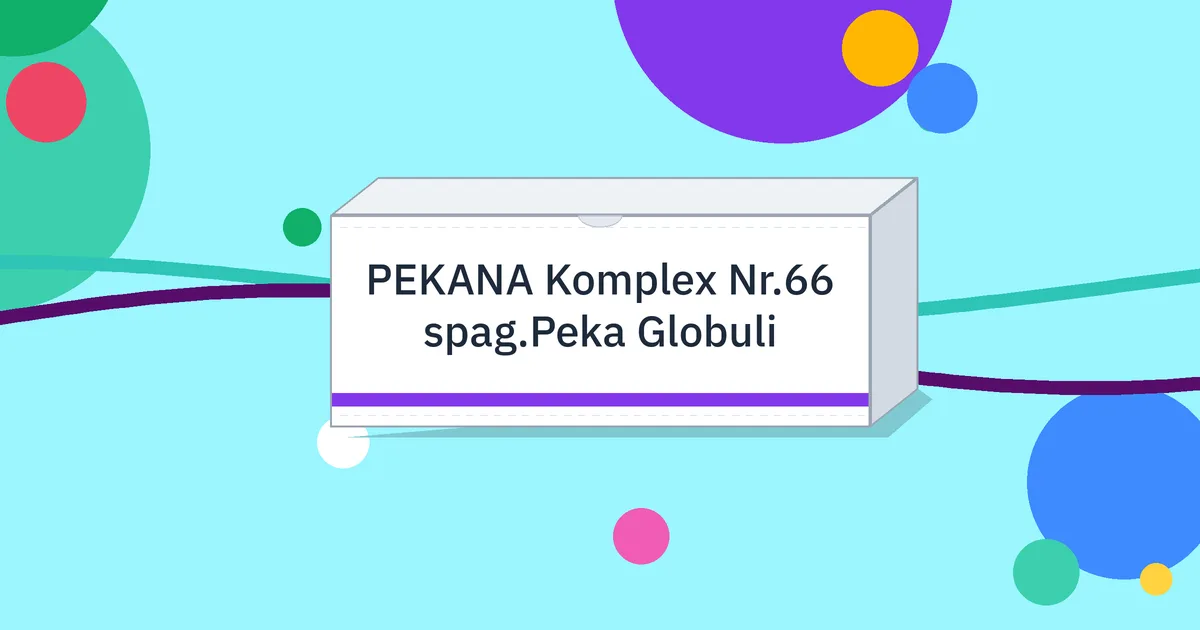 Symbolbild: Packung mit der Aufschrift PEKANA Komplex Nr.66 spag.Peka Globuli (PZN 09931622) – Verfügbarkeit und Bezug in Apotheken in Frankfurt am Main