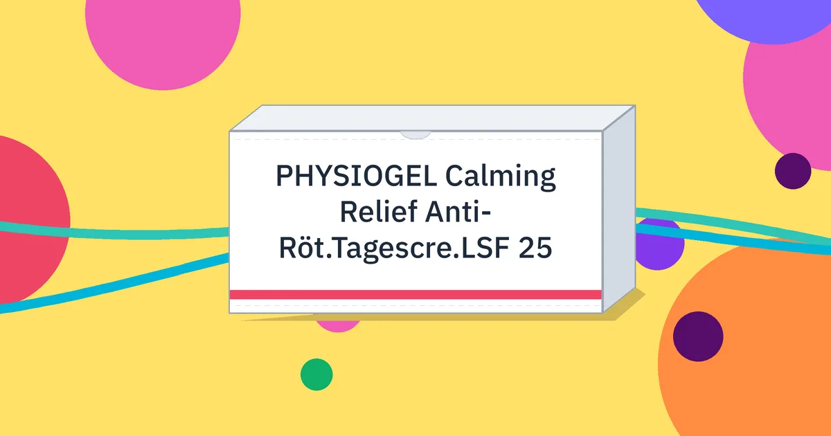 Symbolbild: Packung mit der Aufschrift PHYSIOGEL Calming Relief Anti-Röt.Tagescre.LSF 25 (PZN 19077235) – Verfügbarkeit und Bezug in Apotheken in Frankfurt am Main