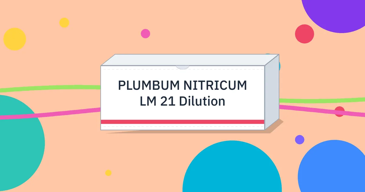 Symbolbild: Packung mit der Aufschrift PLUMBUM NITRICUM LM 21 Dilution (PZN 13042129) – Verfügbarkeit und Bezug in Apotheken in Frankfurt am Main