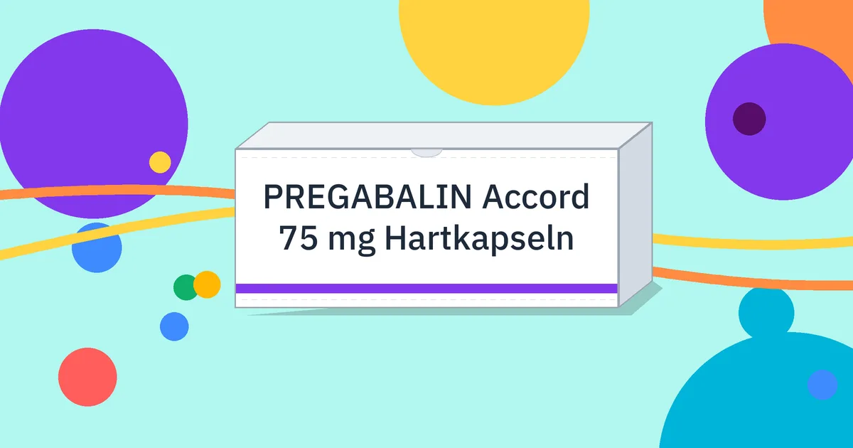 Symbolbild: Packung mit der Aufschrift PREGABALIN Accord 75 mg Hartkapseln (PZN 17257128) – Verfügbarkeit und Bezug in Apotheken in Frankfurt am Main