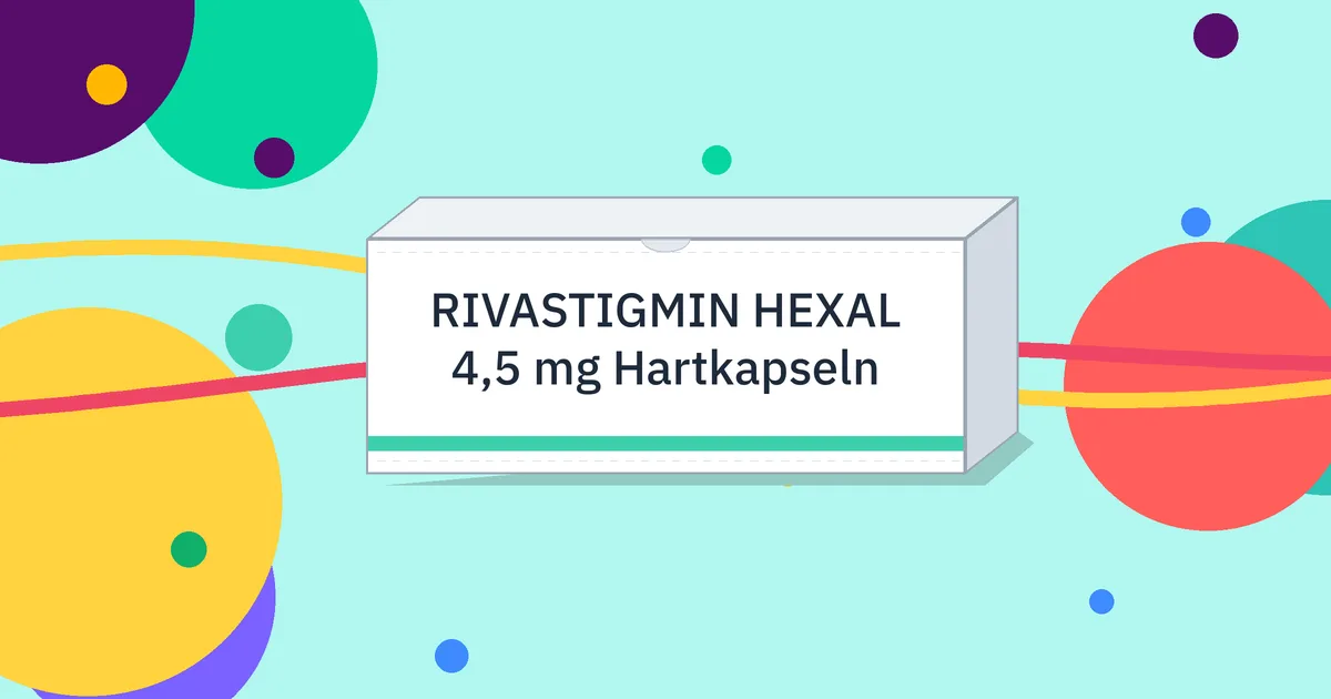 Symbolbild: Packung mit der Aufschrift RIVASTIGMIN HEXAL 4,5 mg Hartkapseln (PZN 09266828) – Verfügbarkeit und Bezug in Apotheken in Frankfurt am Main