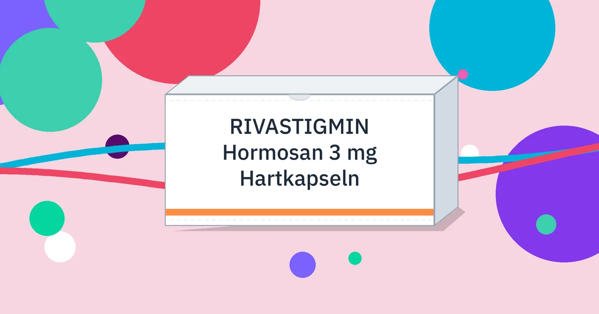 Symbolbild: Packung mit der Aufschrift RIVASTIGMIN Hormosan 3 mg Hartkapseln (PZN 09724082) – Verfügbarkeit und Bezug in Apotheken in Frankfurt am Main