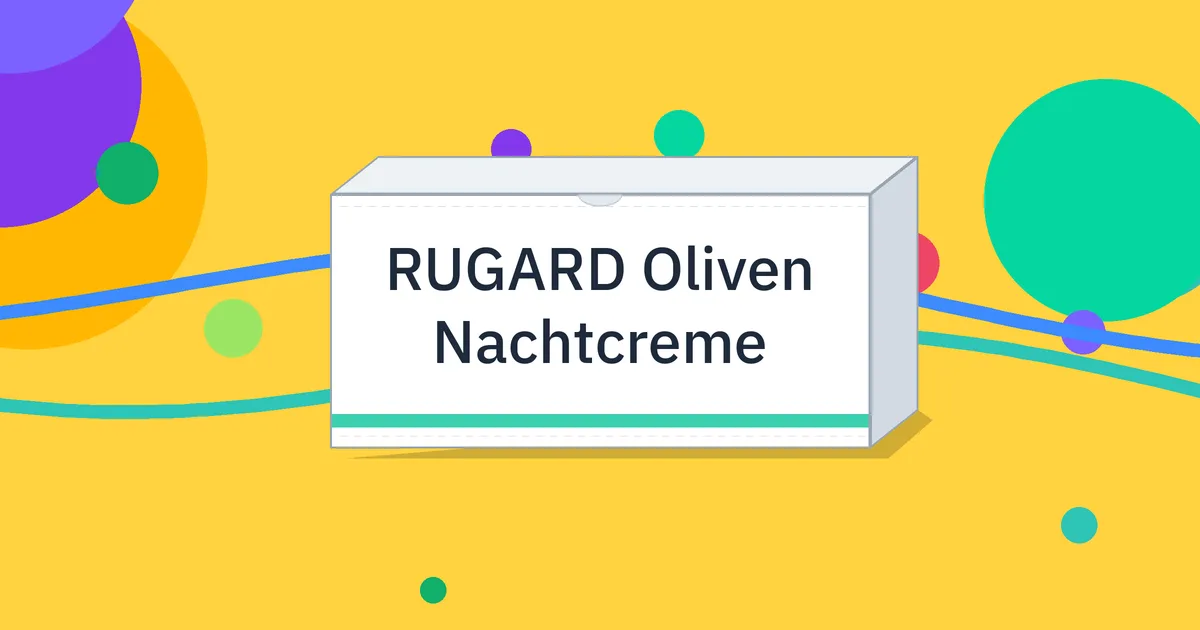 Symbolbild: Packung mit der Aufschrift RUGARD Oliven Nachtcreme (PZN 10815080) – Verfügbarkeit und Bezug in Apotheken in Frankfurt am Main