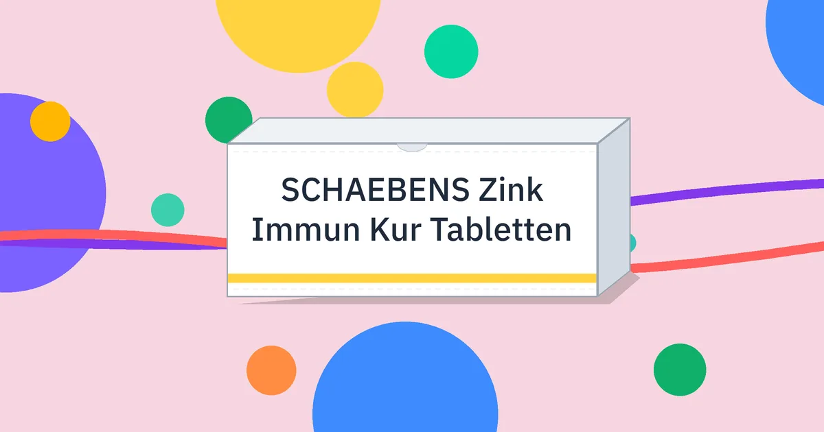Symbolbild: Packung mit der Aufschrift SCHAEBENS Zink Immun Kur Tabletten (PZN 15581497) – Verfügbarkeit und Bezug in Apotheken in Frankfurt am Main