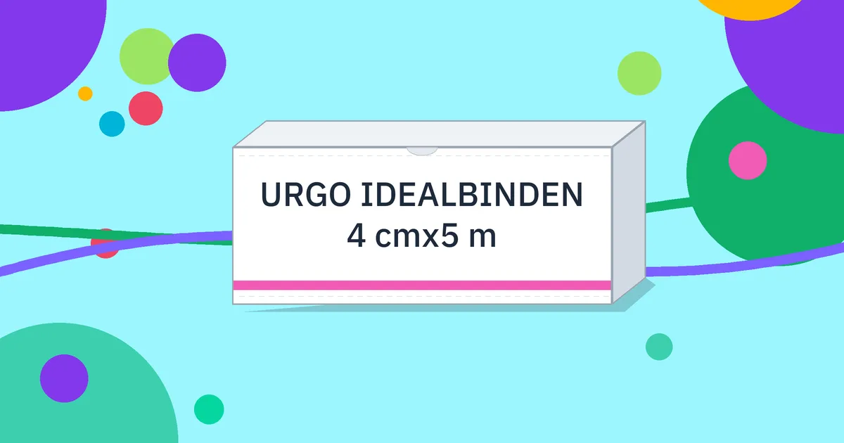Symbolbild: Packung mit der Aufschrift URGO IDEALBINDEN 4 cmx5 m (PZN 04640073) – Verfügbarkeit und Bezug in Apotheken in Frankfurt am Main
