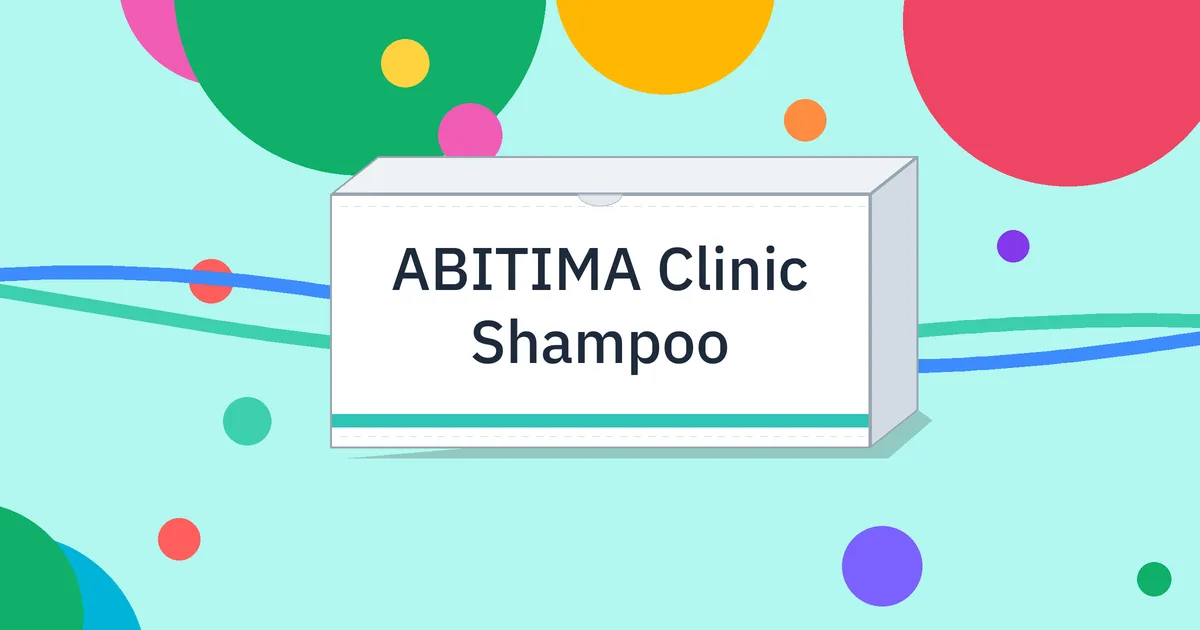 Symbolbild: Packung mit der Aufschrift ABITIMA Clinic Shampoo (PZN 07769034) – Verfügbarkeit und Bezug in Apotheken in Frankfurt am Main