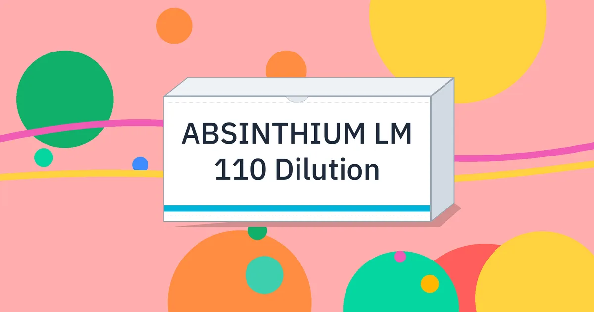 Symbolbild: Packung mit der Aufschrift ABSINTHIUM LM 110 Dilution (PZN 13262032) – Verfügbarkeit und Bezug in Apotheken in Frankfurt am Main