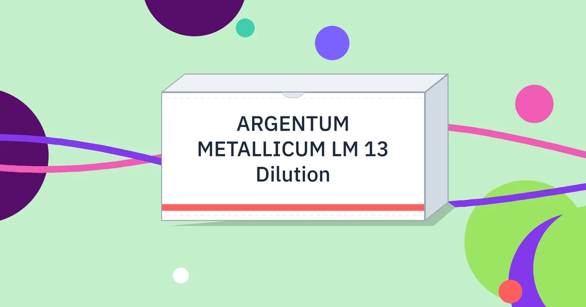Symbolbild: Packung mit der Aufschrift ARGENTUM METALLICUM LM 13 Dilution (PZN 12767787) – Verfügbarkeit und Bezug in Apotheken in Frankfurt am Main