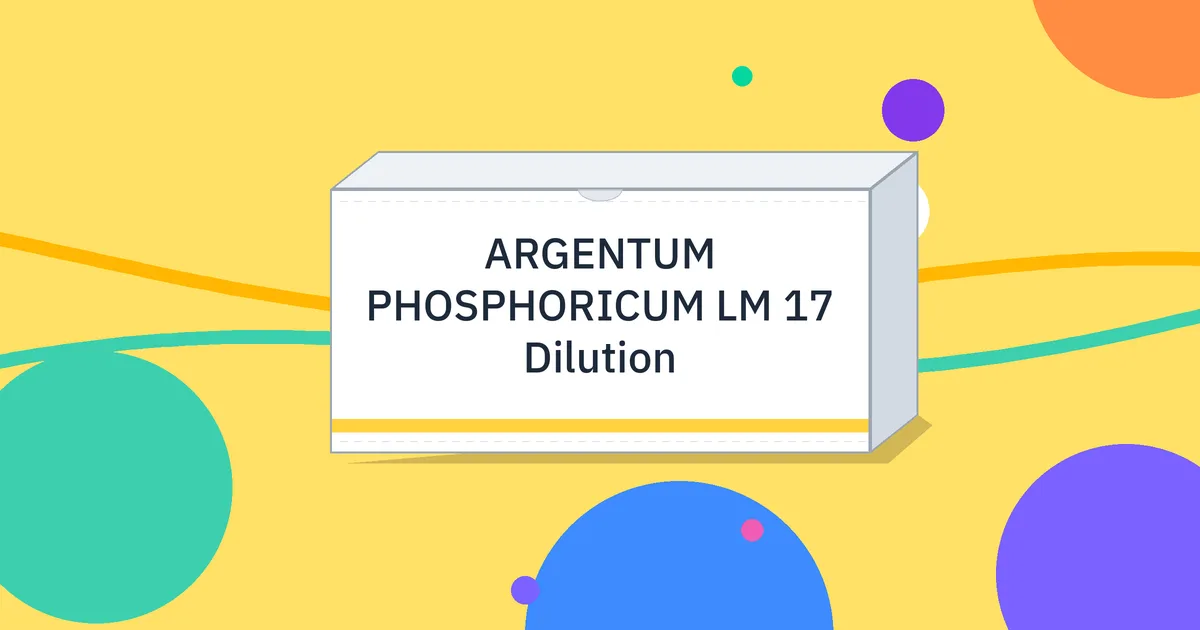 Symbolbild: Packung mit der Aufschrift ARGENTUM PHOSPHORICUM LM 17 Dilution (PZN 12769639) – Verfügbarkeit und Bezug in Apotheken in Frankfurt am Main