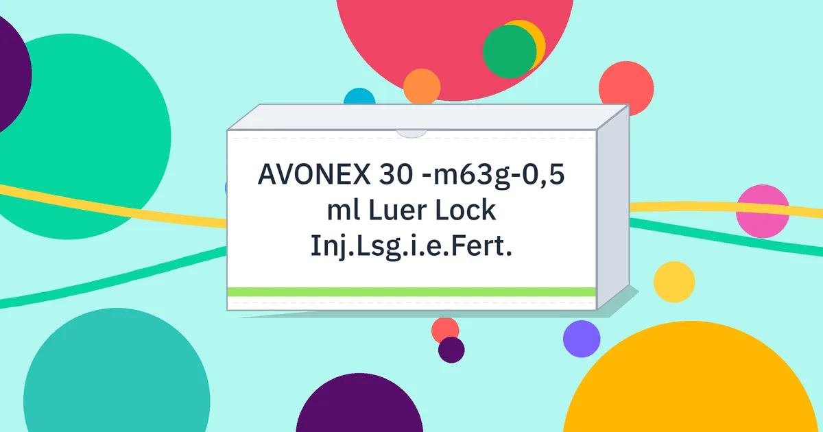 Symbolbild: Packung mit der Aufschrift AVONEX 30 -m63g-0,5 ml Luer Lock Inj.Lsg.i.e.Fert. (PZN 03934660) – Verfügbarkeit und Bezug in Apotheken in Frankfurt am Main