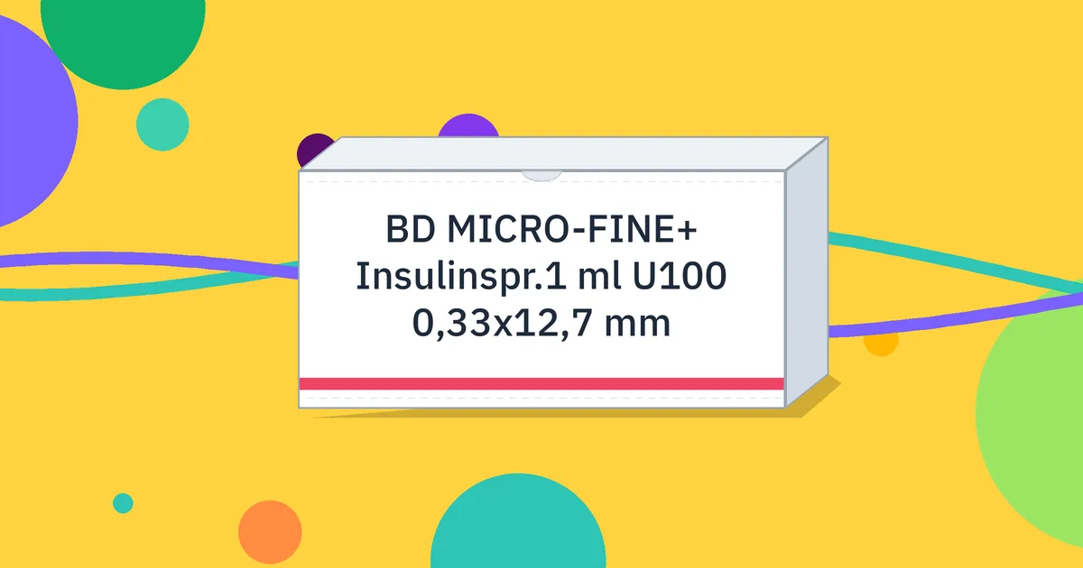 Symbolbild: Packung mit der Aufschrift BD MICRO-FINE+ Insulinspr.1 ml U100 0,33x12,7 mm (PZN 14234724) – Verfügbarkeit und Bezug in Apotheken in Frankfurt am Main