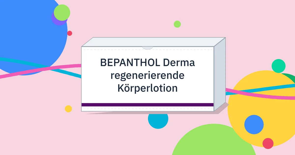Symbolbild: Packung mit der Aufschrift BEPANTHOL Derma regenerierende Körperlotion (PZN 16529702) – Verfügbarkeit und Bezug in Apotheken in Frankfurt am Main