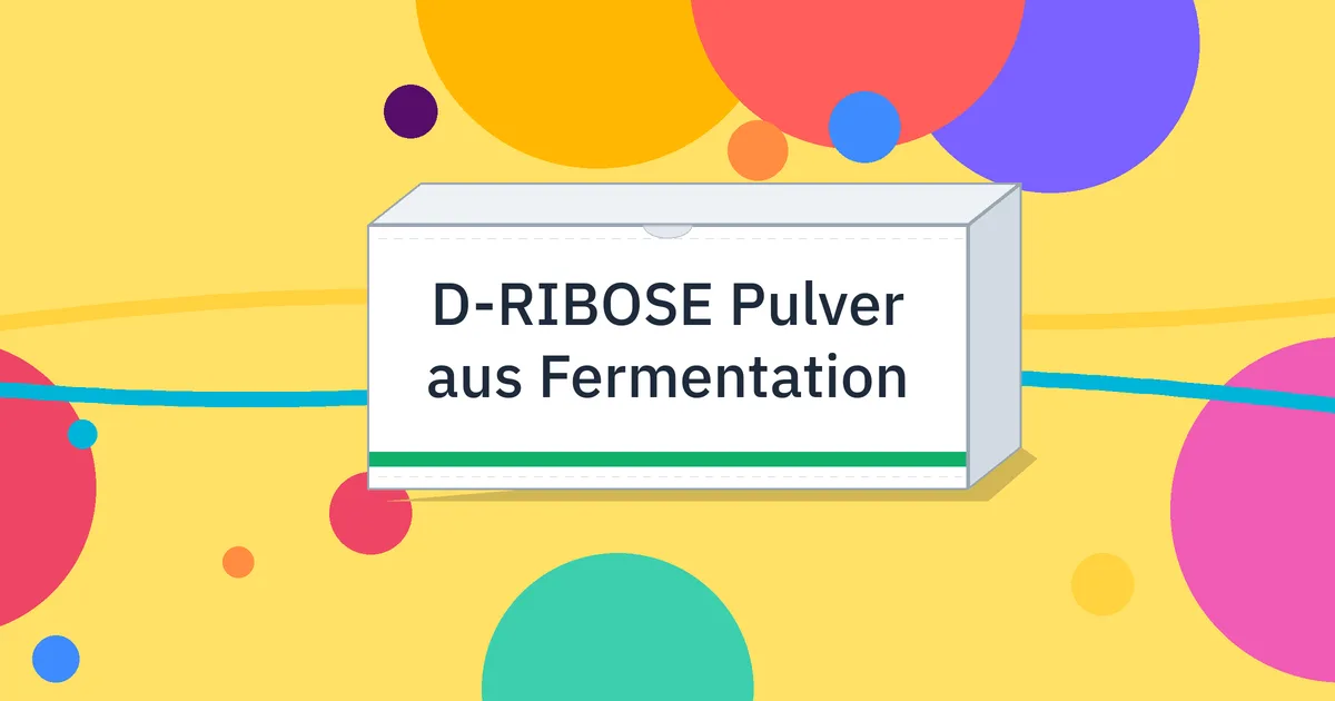 Symbolbild: Packung mit der Aufschrift D-RIBOSE Pulver aus Fermentation (PZN 10325950) – Verfügbarkeit und Bezug in Apotheken in Frankfurt am Main