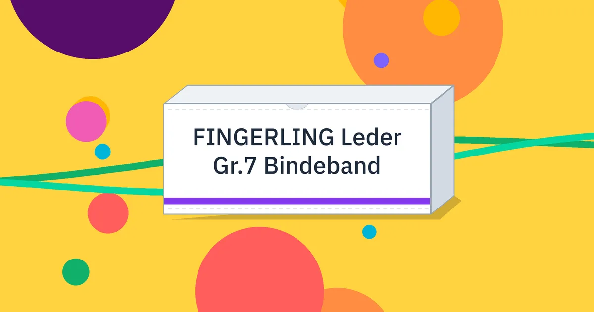Symbolbild: Packung mit der Aufschrift FINGERLING Leder Gr.7 Bindeband (PZN 01726696) – Verfügbarkeit und Bezug in Apotheken in Frankfurt am Main
