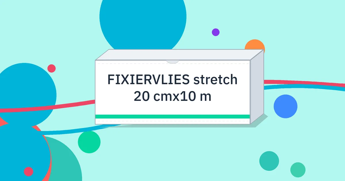 Symbolbild: Packung mit der Aufschrift FIXIERVLIES stretch 20 cmx10 m (PZN 13242472) – Verfügbarkeit und Bezug in Apotheken in Frankfurt am Main