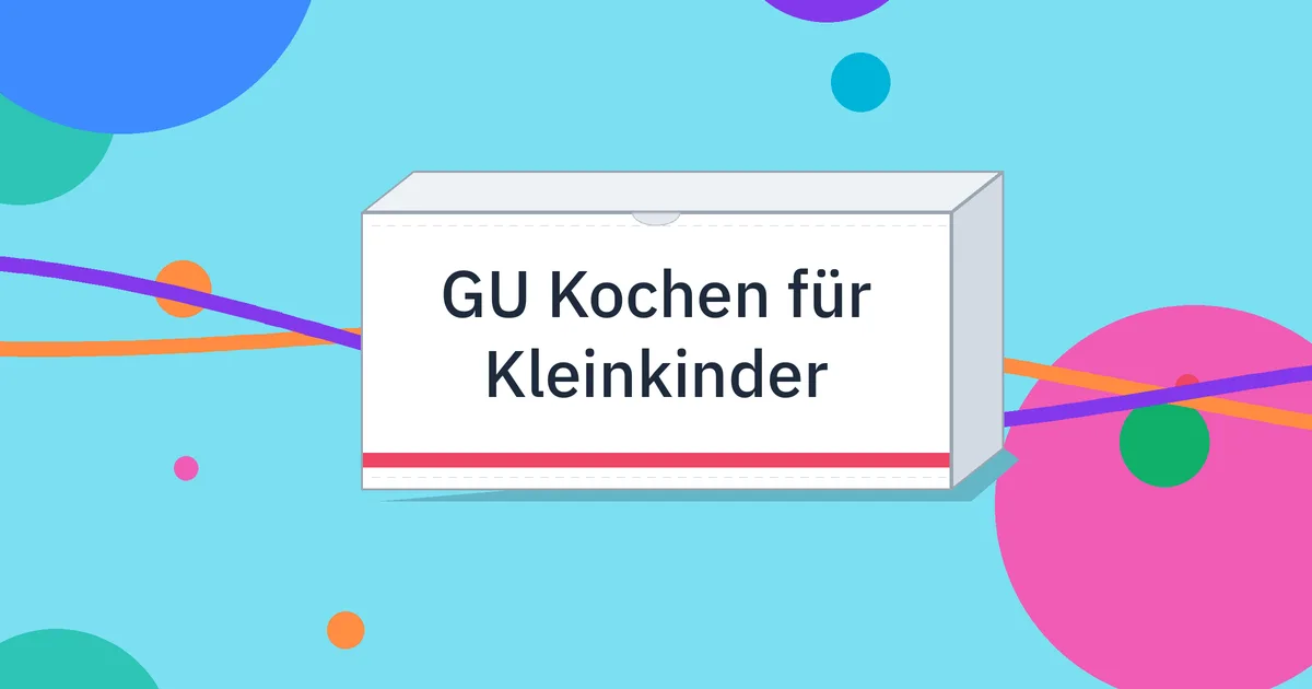 Symbolbild: Packung mit der Aufschrift GU Kochen für Kleinkinder (PZN 17384045) – Verfügbarkeit und Bezug in Apotheken in Frankfurt am Main