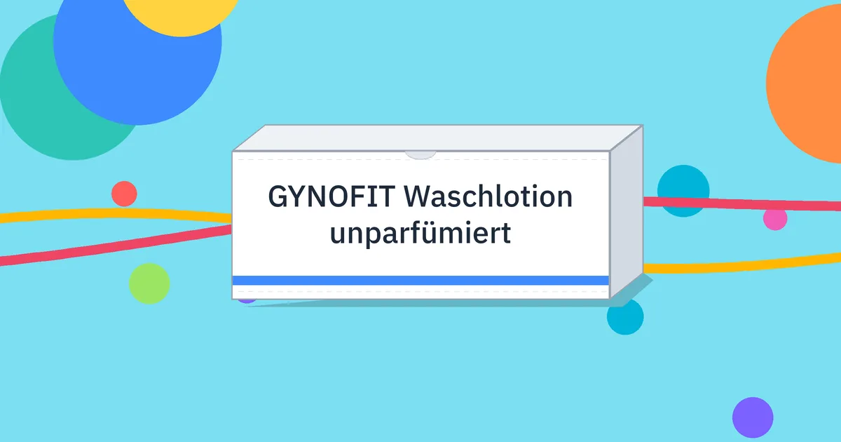 Symbolbild: Packung mit der Aufschrift GYNOFIT Waschlotion unparfümiert (PZN 20399518) – Verfügbarkeit und Bezug in Apotheken in Frankfurt am Main