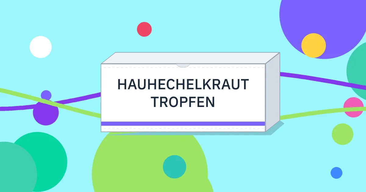 Symbolbild: Packung mit der Aufschrift HAUHECHELKRAUT TROPFEN (PZN 14282930) – Verfügbarkeit und Bezug in Apotheken in Frankfurt am Main