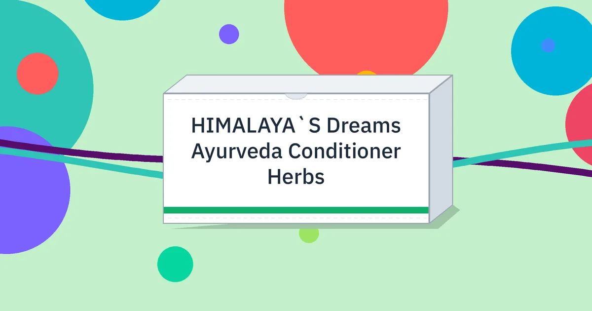 Symbolbild: Packung mit der Aufschrift HIMALAYA`S Dreams Ayurveda Conditioner Herbs (PZN 18204499) – Verfügbarkeit und Bezug in Apotheken in Frankfurt am Main