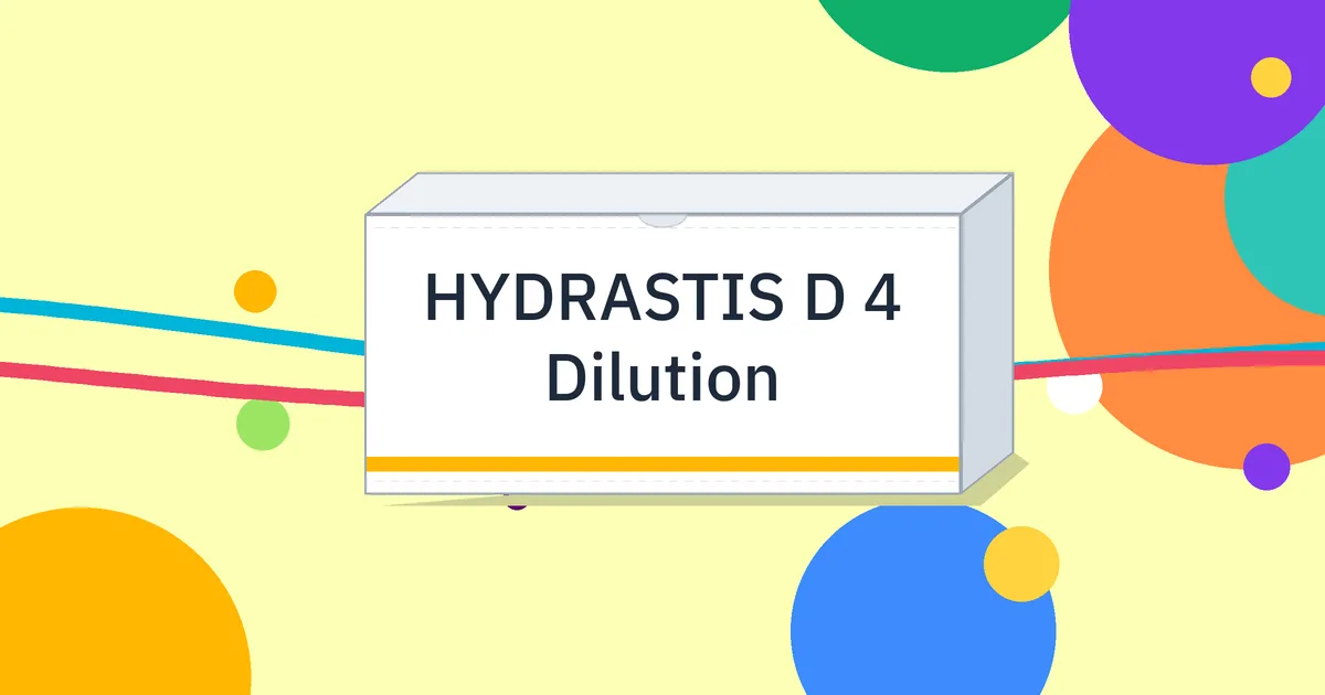Symbolbild: Packung mit der Aufschrift HYDRASTIS D 4 Dilution (PZN 01773218) – Verfügbarkeit und Bezug in Apotheken in Frankfurt am Main
