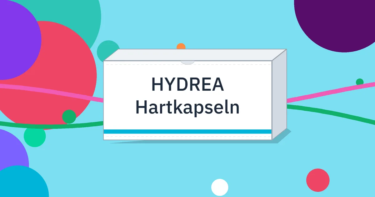 Symbolbild: Packung mit der Aufschrift HYDREA Hartkapseln (PZN 00006126) – Verfügbarkeit und Bezug in Apotheken in Frankfurt am Main