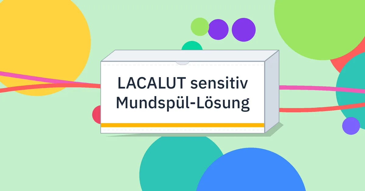 Symbolbild: Packung mit der Aufschrift LACALUT sensitiv Mundspül-Lösung (PZN 18840166) – Verfügbarkeit und Bezug in Apotheken in Frankfurt am Main