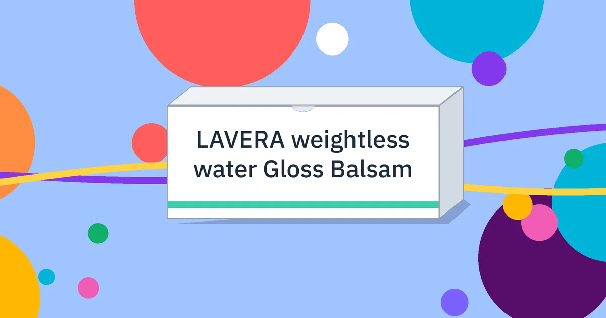 Symbolbild: Packung mit der Aufschrift LAVERA weightless water Gloss Balsam (PZN 17828217) – Verfügbarkeit und Bezug in Apotheken in Frankfurt am Main