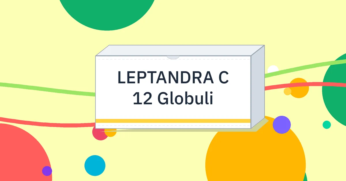 Symbolbild: Packung mit der Aufschrift LEPTANDRA C 12 Globuli (PZN 19719372) – Verfügbarkeit und Bezug in Apotheken in Frankfurt am Main