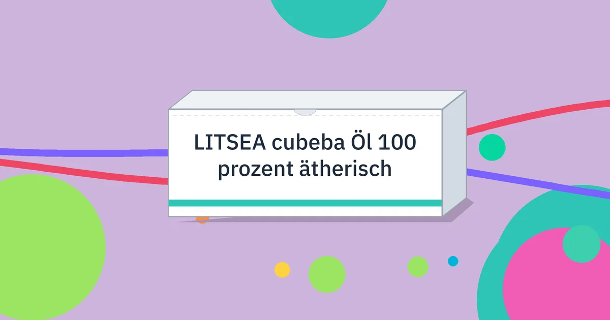 Symbolbild: Packung mit der Aufschrift LITSEA cubeba Öl 100 prozent ätherisch (PZN 07205863) – Verfügbarkeit und Bezug in Apotheken in Frankfurt am Main