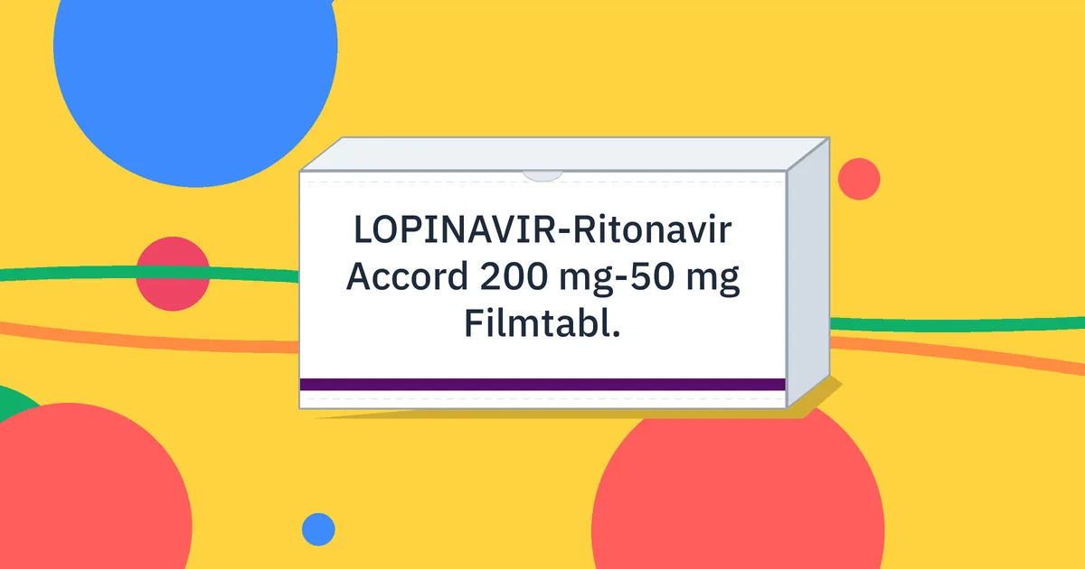 Symbolbild: Packung mit der Aufschrift LOPINAVIR-Ritonavir Accord 200 mg-50 mg Filmtabl. (PZN 15297678) – Verfügbarkeit und Bezug in Apotheken in Frankfurt am Main