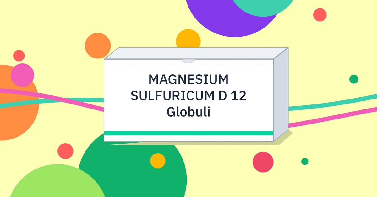 Symbolbild: Packung mit der Aufschrift MAGNESIUM SULFURICUM D 12 Globuli (PZN 07173465) – Verfügbarkeit und Bezug in Apotheken in Frankfurt am Main
