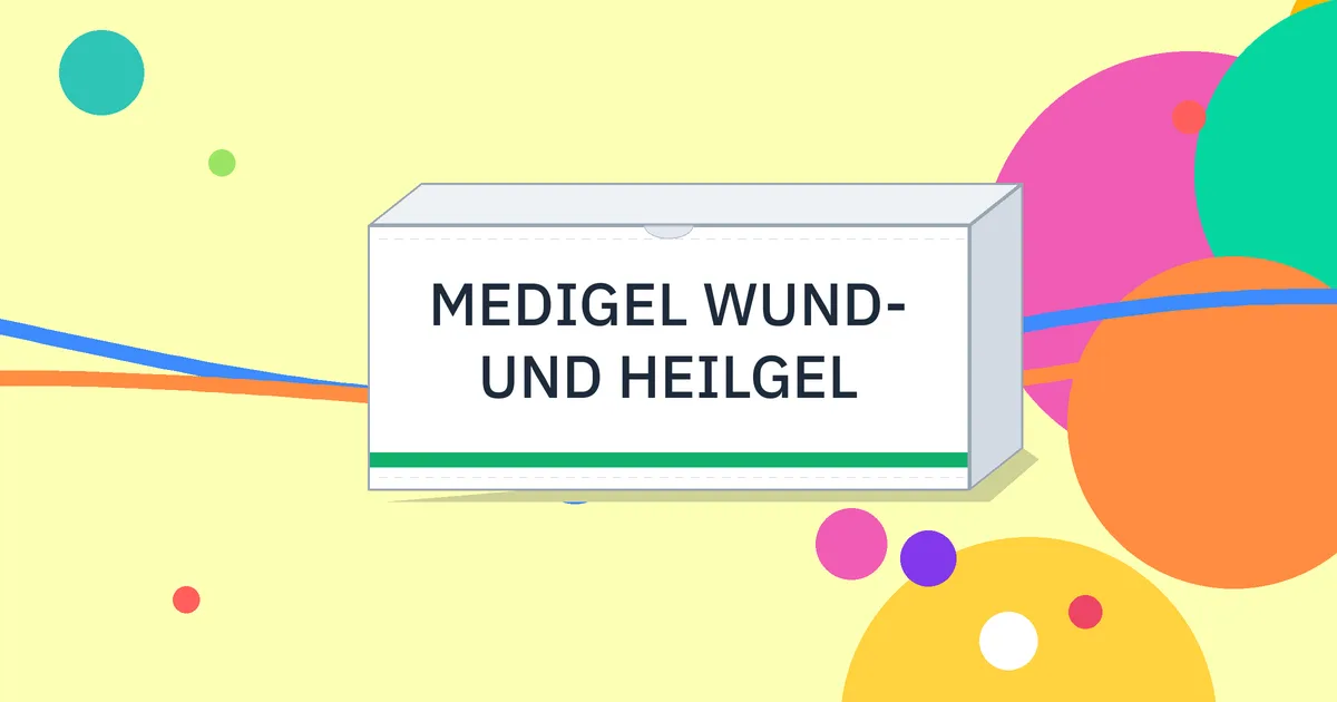 Symbolbild: Packung mit der Aufschrift MEDIGEL WUND- UND HEILGEL (PZN 18495568) – Verfügbarkeit und Bezug in Apotheken in Frankfurt am Main