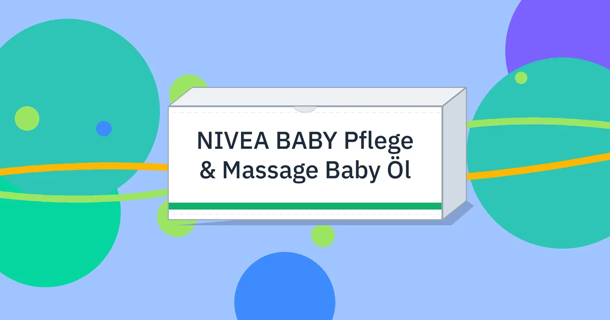 Symbolbild: Packung mit der Aufschrift NIVEA BABY Pflege & Massage Baby Öl (PZN 19494950) – Verfügbarkeit und Bezug in Apotheken in Frankfurt am Main