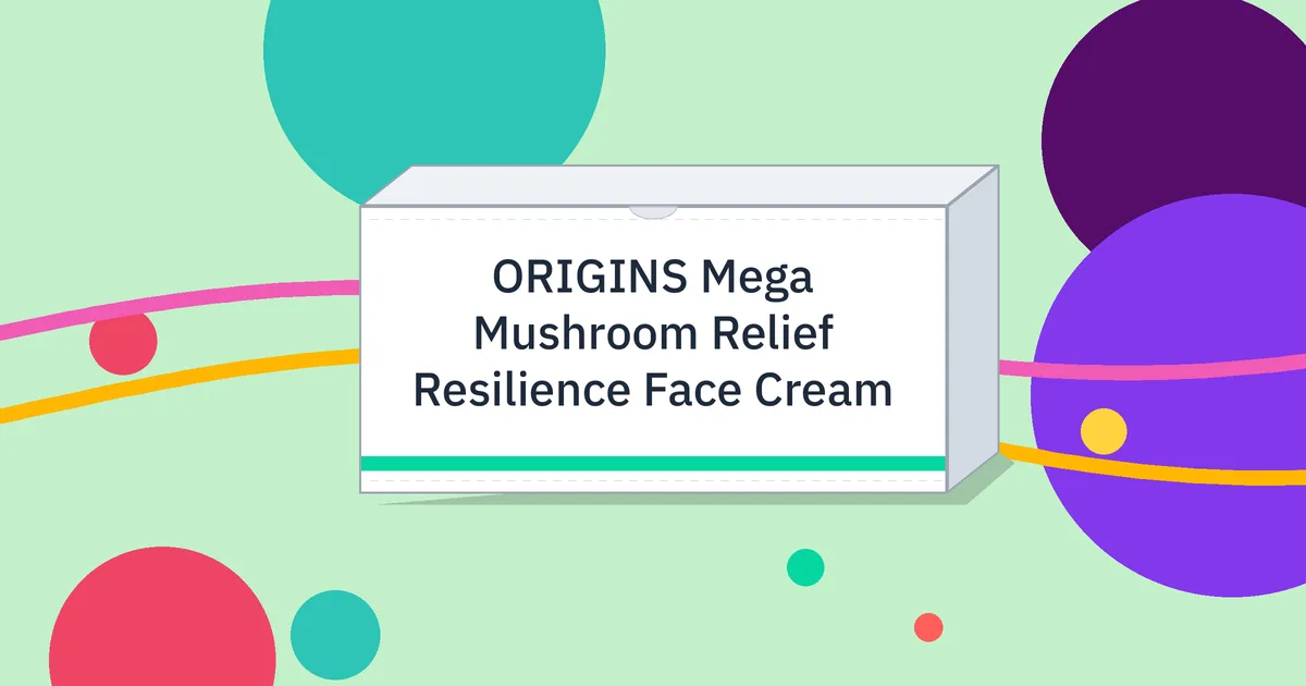 Symbolbild: Packung mit der Aufschrift ORIGINS Mega Mushroom Relief Resilience Face Cream (PZN 20102903) – Verfügbarkeit und Bezug in Apotheken in Frankfurt am Main