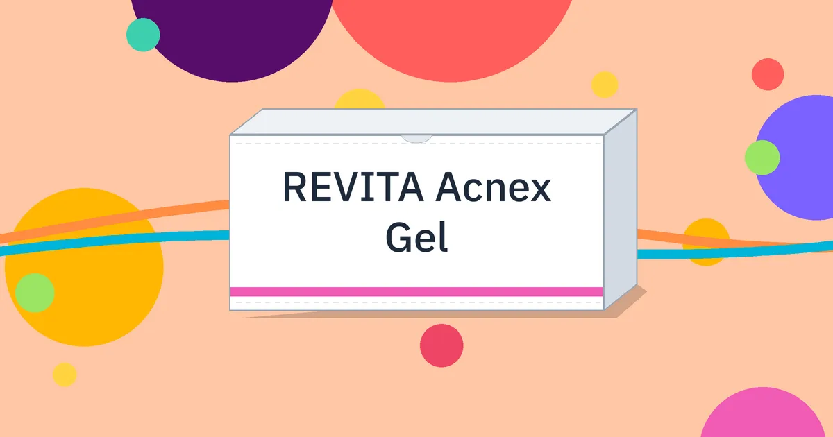 Symbolbild: Packung mit der Aufschrift REVITA Acnex Gel (PZN 02459375) – Verfügbarkeit und Bezug in Apotheken in Frankfurt am Main