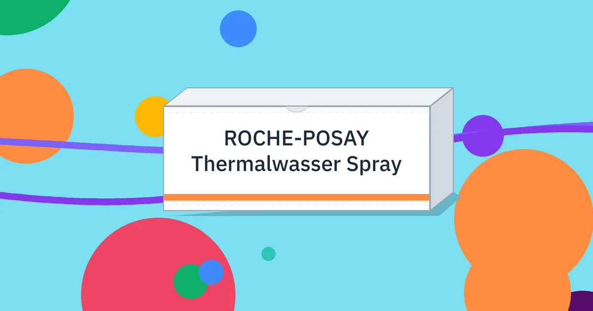 Symbolbild: Packung mit der Aufschrift ROCHE-POSAY Thermalwasser Spray (PZN 15201276) – Verfügbarkeit und Bezug in Apotheken in Frankfurt am Main